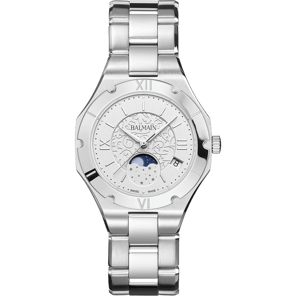 Balmain Be B4591.33.12 Be Balmain Moonphase Watch • EAN: 7613102086488 ...