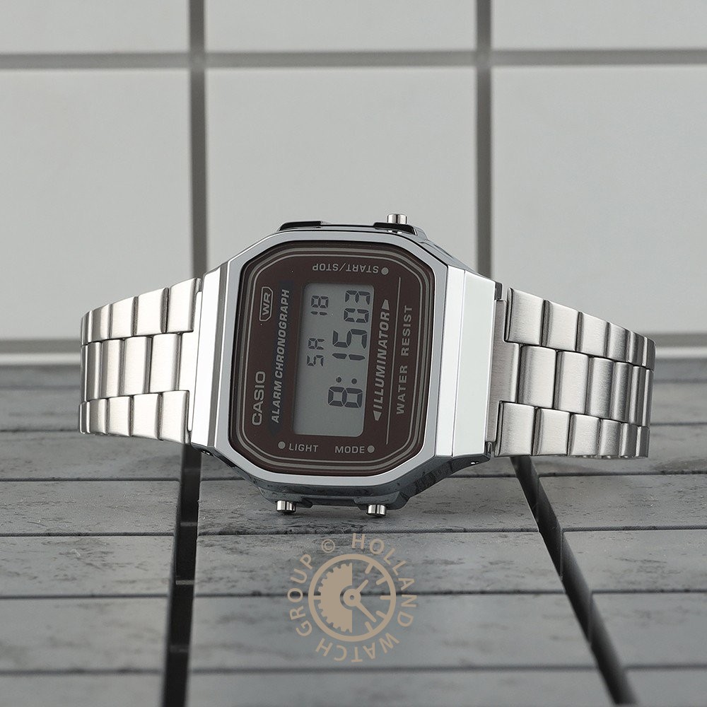 Casio Vintage A168WA-5AYES Watch • EAN: 4549526362828 • Watch.co.uk