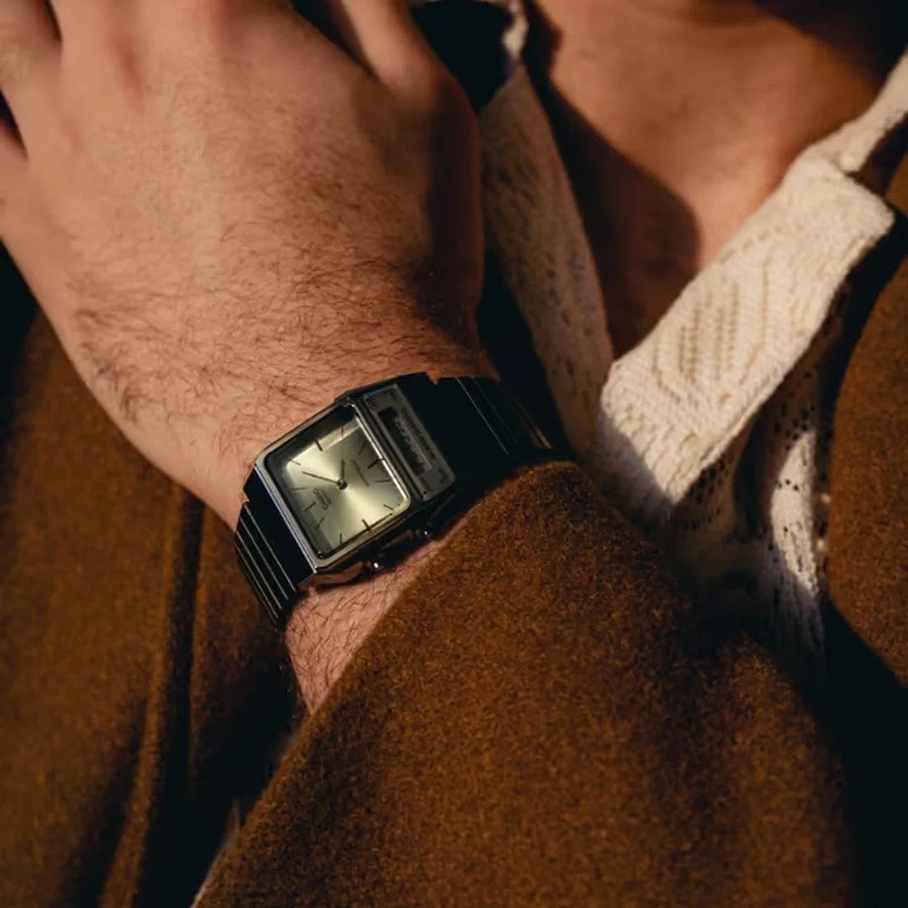 Casio Vintage AQ-800ECGG-3AEF Vintage Edgy Watch • EAN: 4549526343766 ...