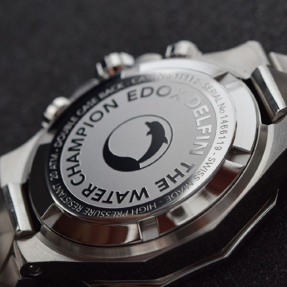 Edox Delfin 10112-37GNOCA-ANO Delfin The Original Watch • EAN ...