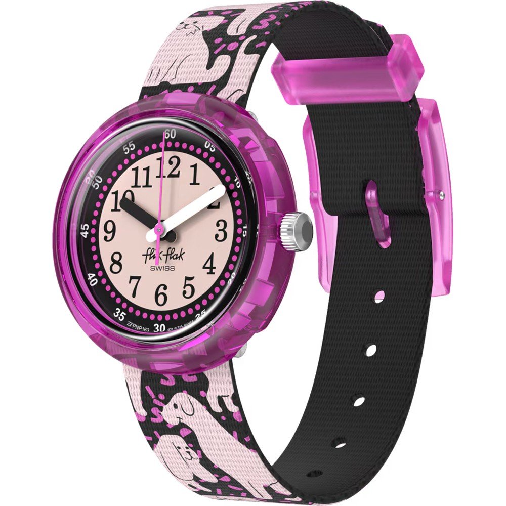 Flik Flak 5+ Power Time FPNP163 Woof Woof Time Watch • EAN ...