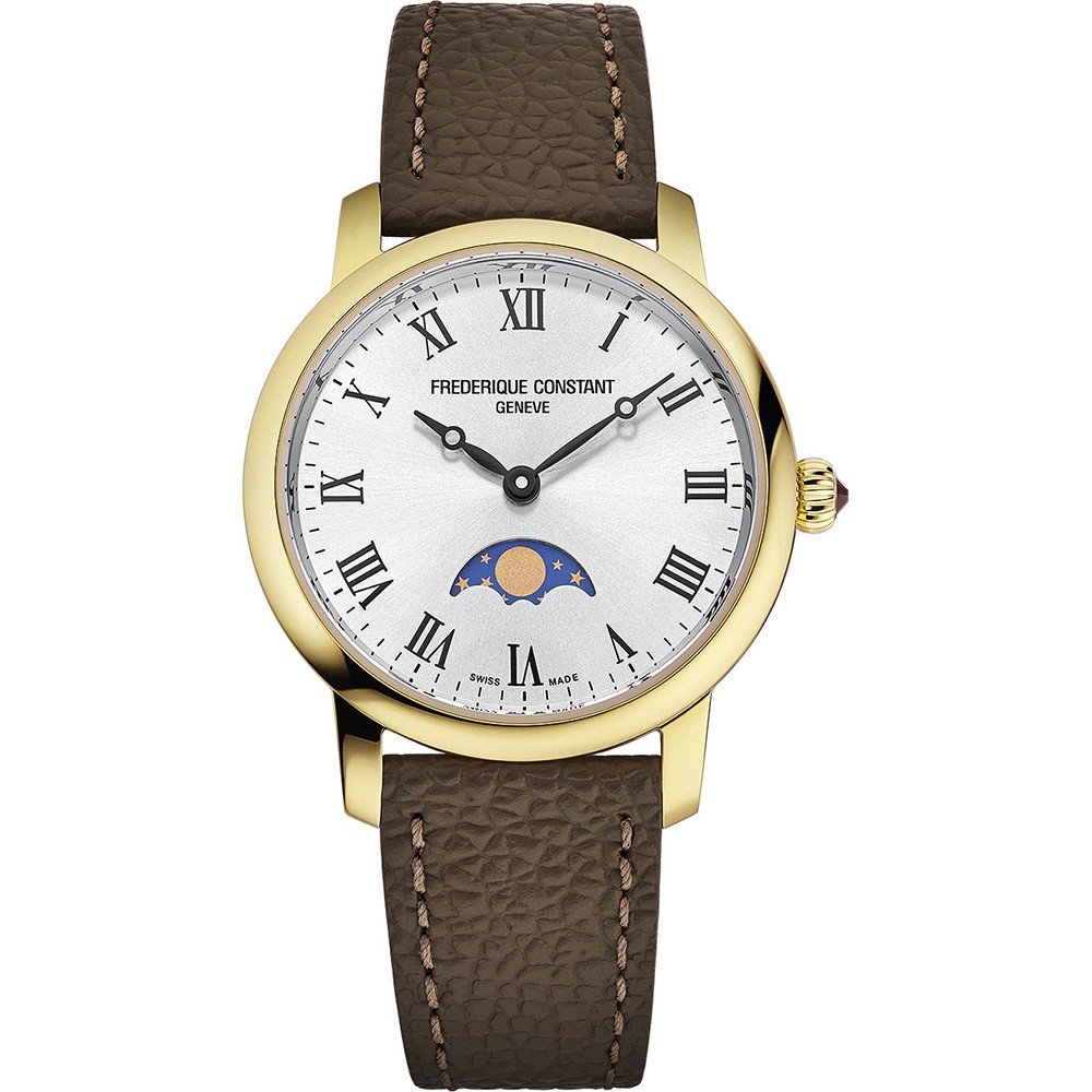 Frederique Constant Classics FC-206RS1S5 Moneta Moonphase Watch • EAN ...