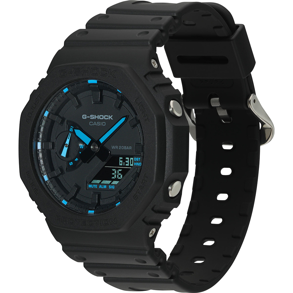 G-Shock Classic Style GA-2100-1A2ER Neon Accent Watch • EAN ...