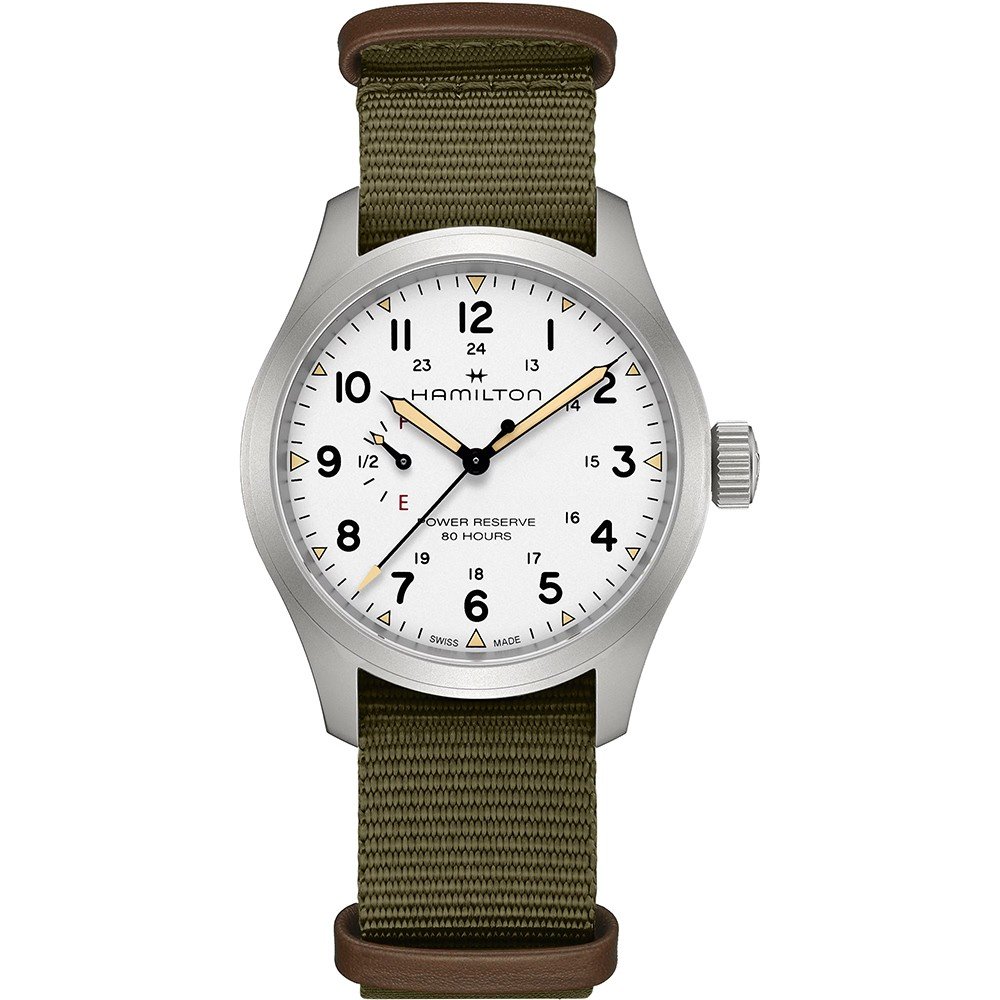 Hamilton Khaki Field H69509910 Khaki Field Mechanical Power Reserve ...