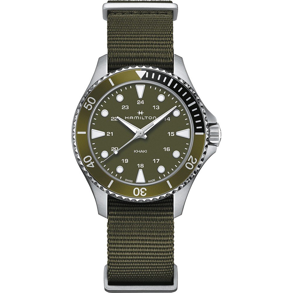 Hamilton Navy H82241961 Khaki Navy Scuba Watch • EAN: 7630458803729 ...