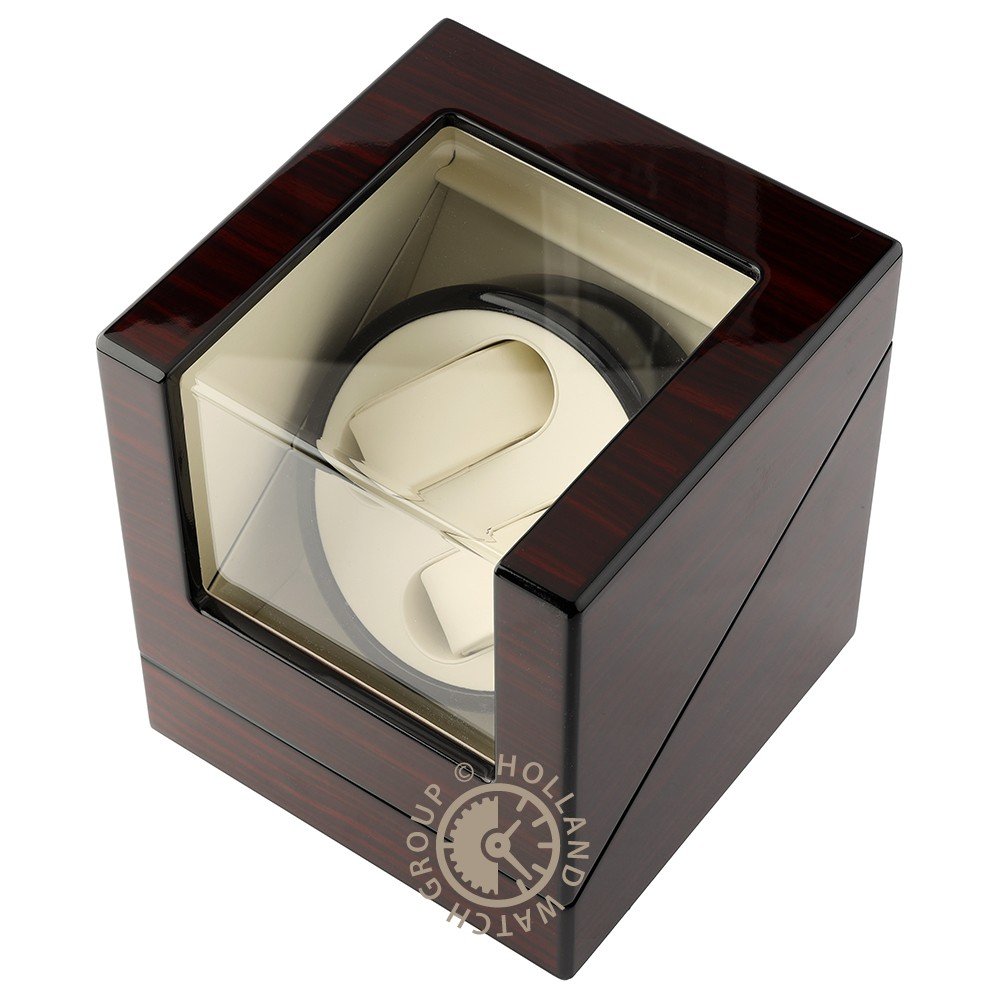 HWG WAWI03-DBR Watchwinder ‘Rotterdam’ Watch winder • Watch.co.uk
