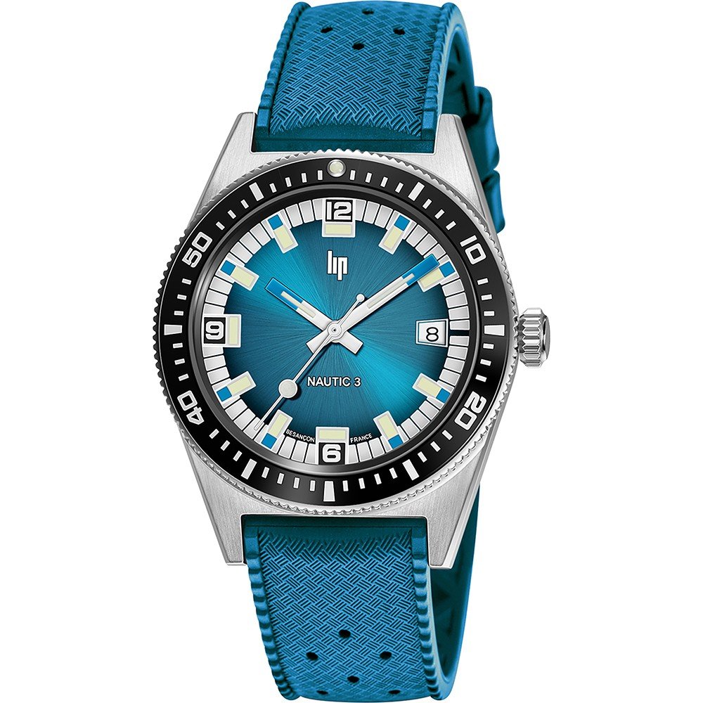 LIP Nautic 671858 Nautic 3 Watch • EAN: 3389556718582 • Watch.co.uk