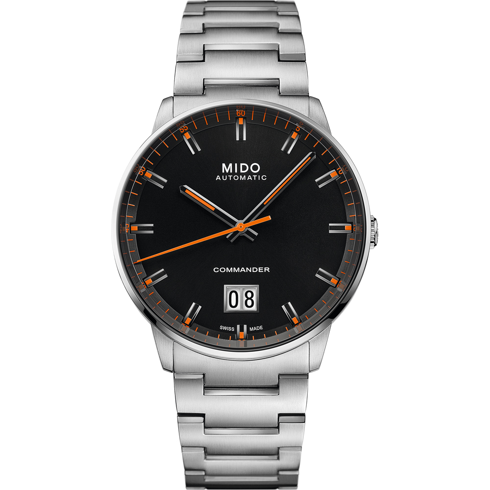 MIDO Commander M0216261105100 Commander Big Date Watch • EAN ...