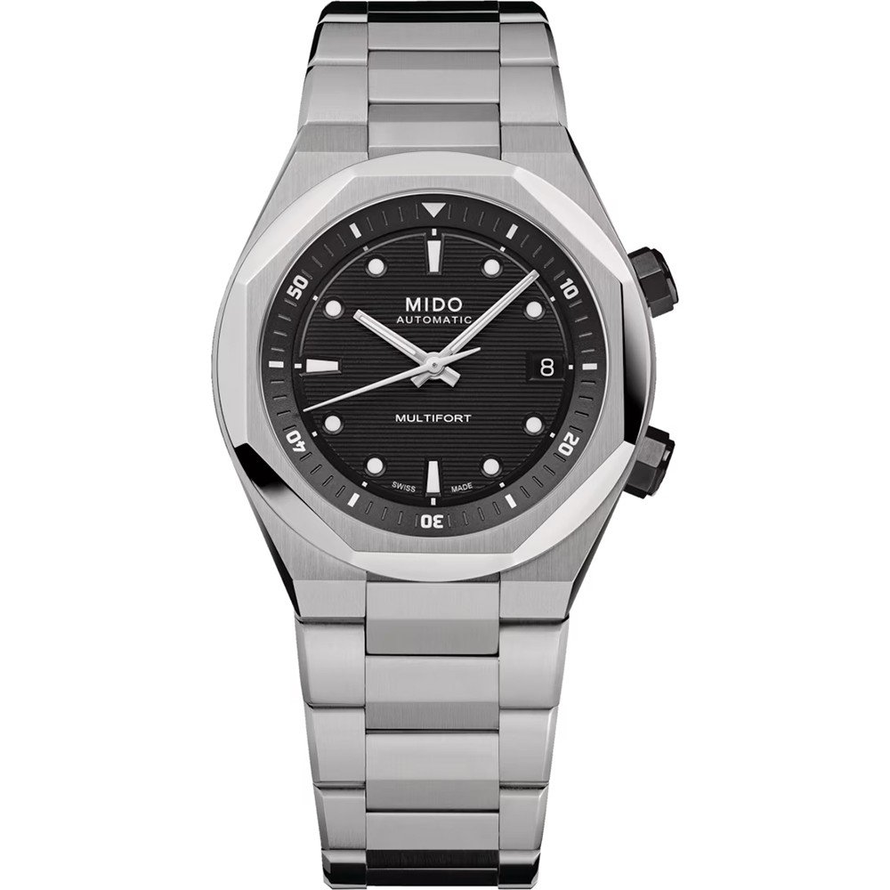 MIDO Multifort M0475071105100 Multifort 8 Two Crowns Watch • EAN: 7612330150961 • Watch.co.uk