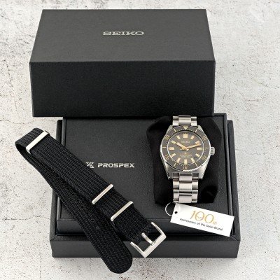 Seiko Prospex Sea SPB455J1 Prospex 1965 - Seiko 100th Anniversary Watch ...