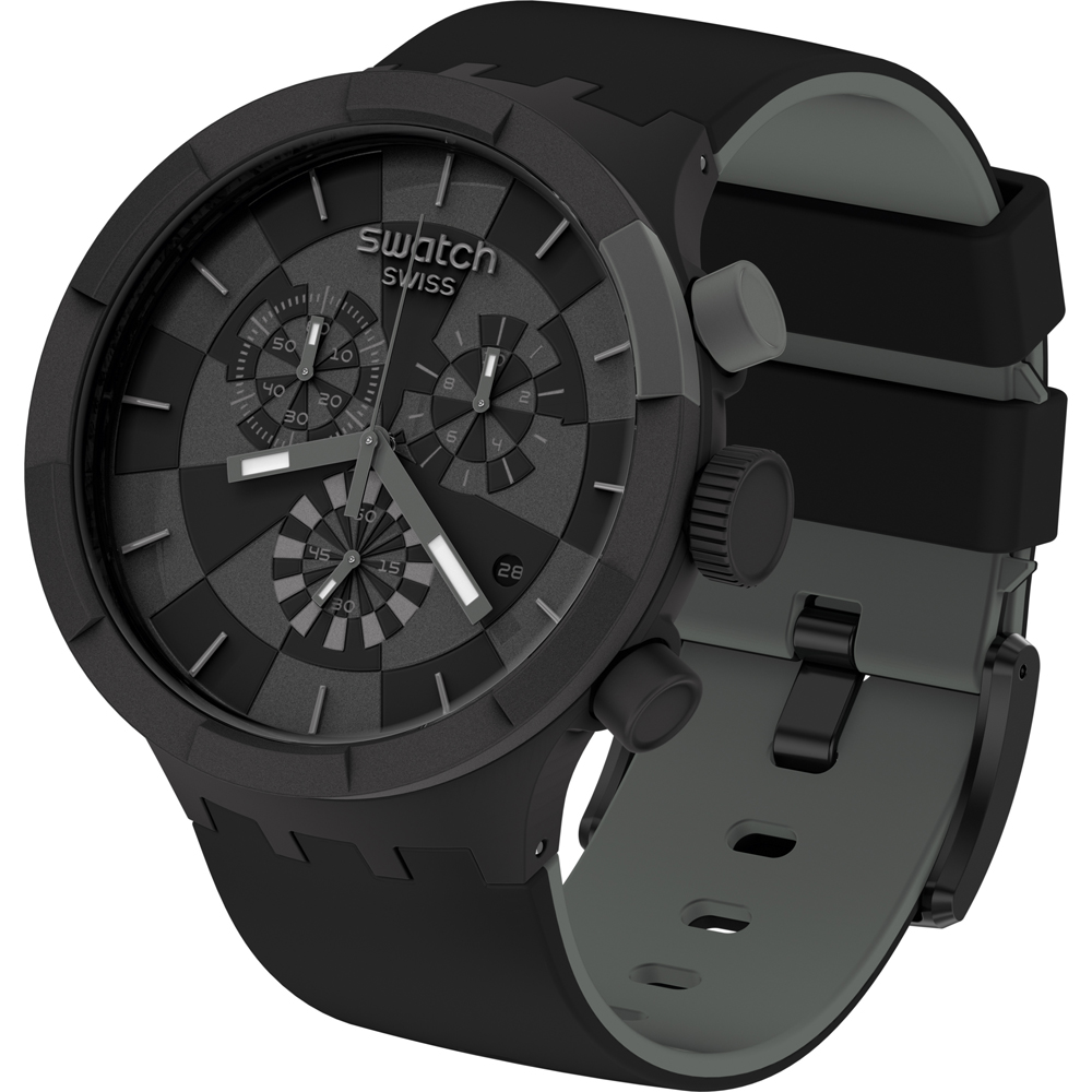 Swatch Big Bold SB02B400 Racing Pirate Watch • EAN: 7610522832183 ...