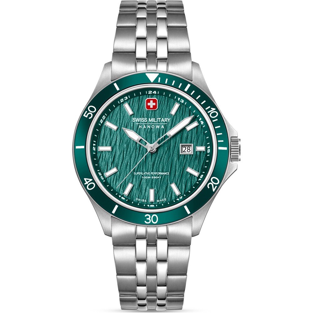 Swiss Military Hanowa Land SMWGH0006704 Flagship Elements Earth Watch ...