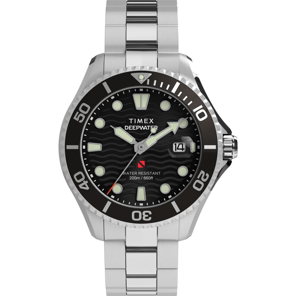 Timex Deep Water TW2W82000 Deepwater Meridian 200 Watch • Watch.co.uk