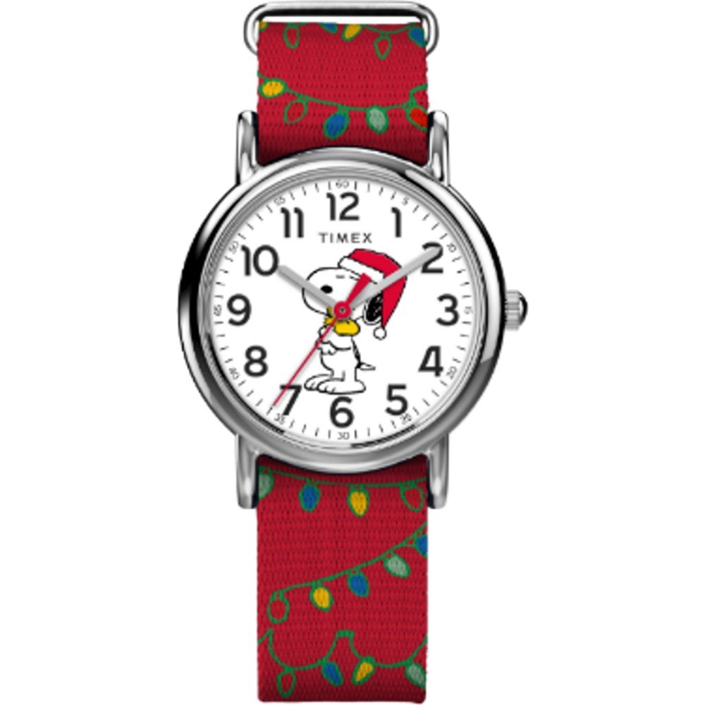 Timex X Peanuts TW2Y39500 Timex X Peanuts - Snoopy Santa Watch • EAN ...
