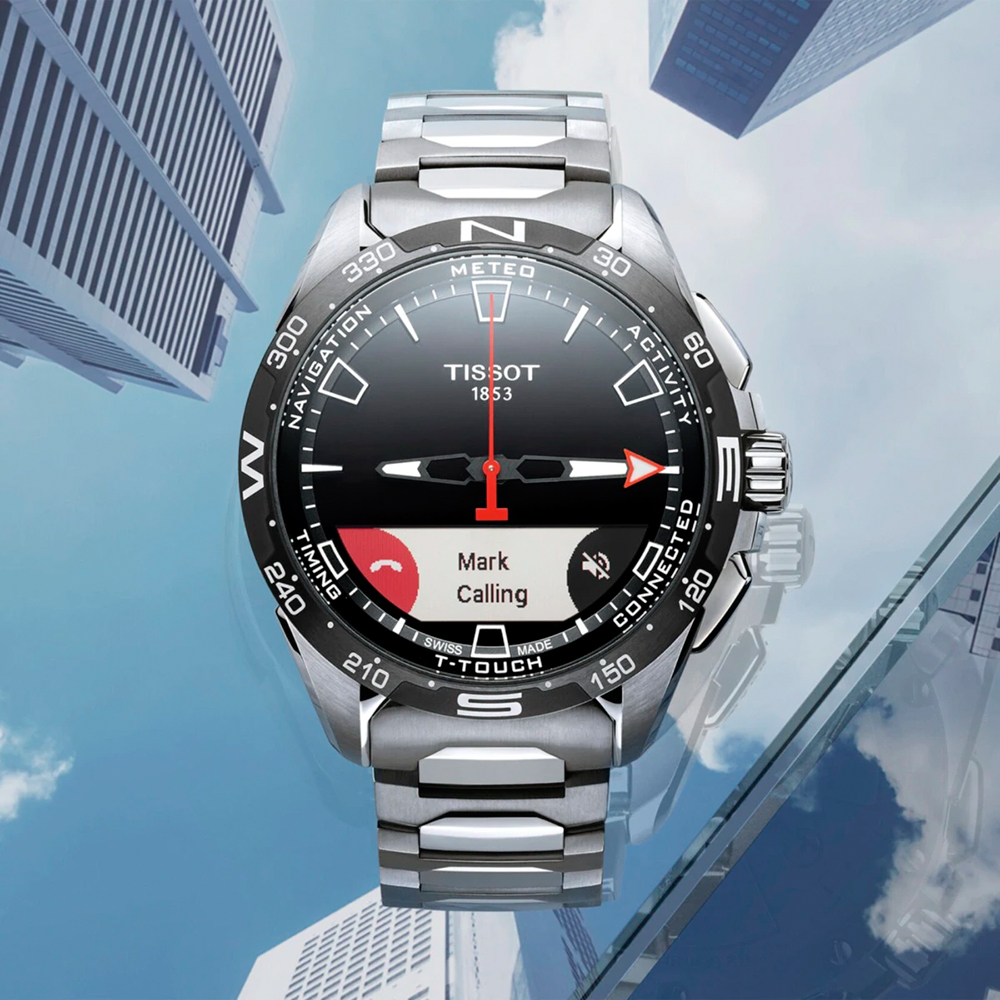 Tissot T-Touch T1214204405100 T-Touch Connect Solar Watch • EAN ...